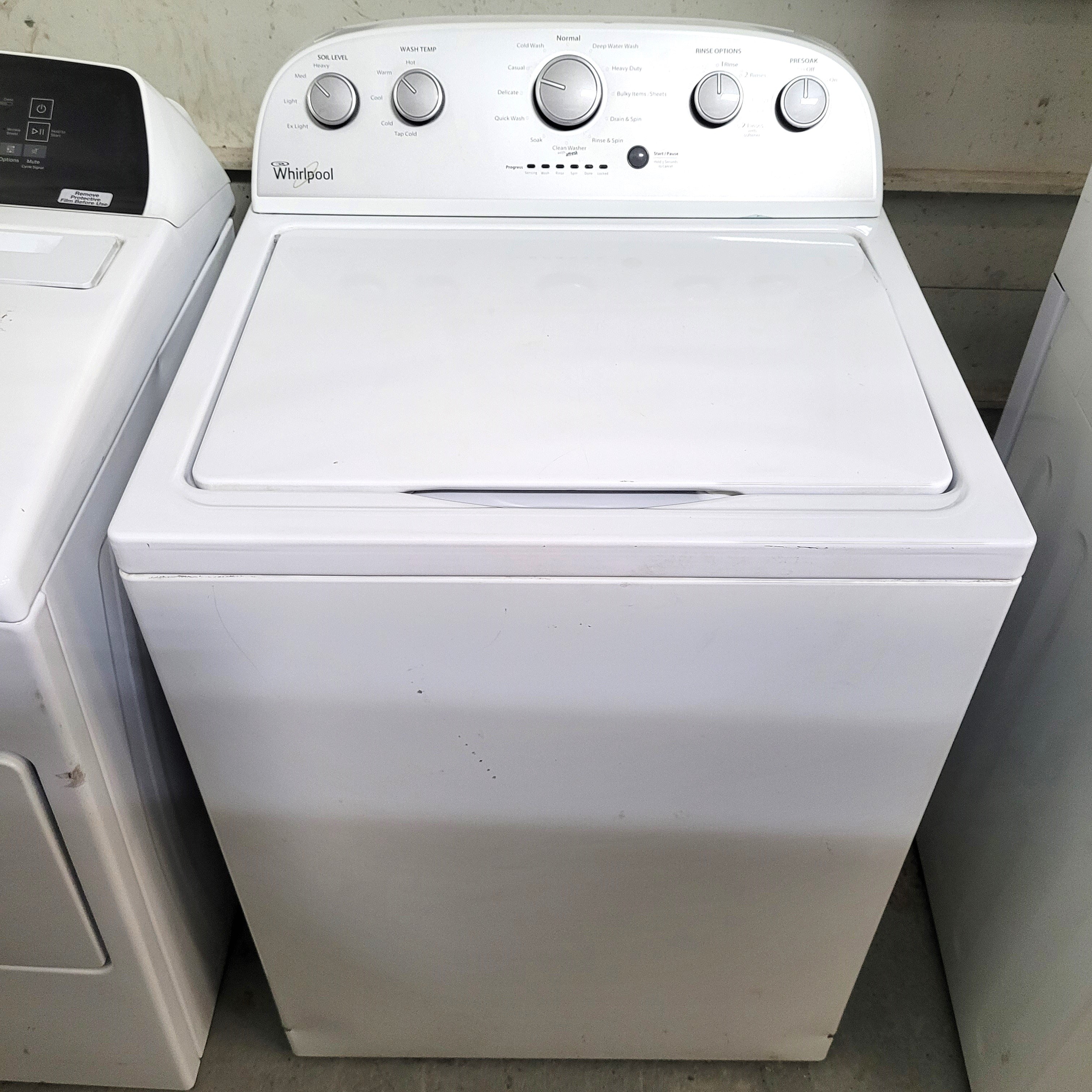Whirlpool 3.5 cu. ft. Top-Load Washer with Deep Water Wash WTW5000DW0 ...